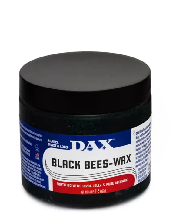 Dax Black BeesWax Fortified With Royal Jelly 213g - hajwax,