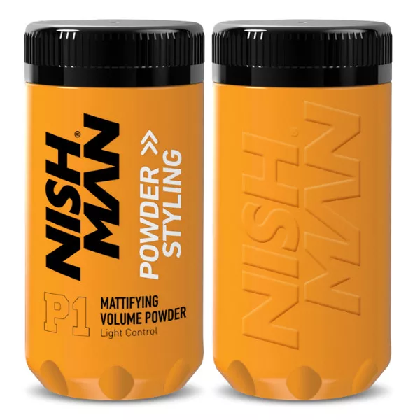 Nish Man Hair Styling Powder P1 hajpor 20g - hajwax, pomádé,