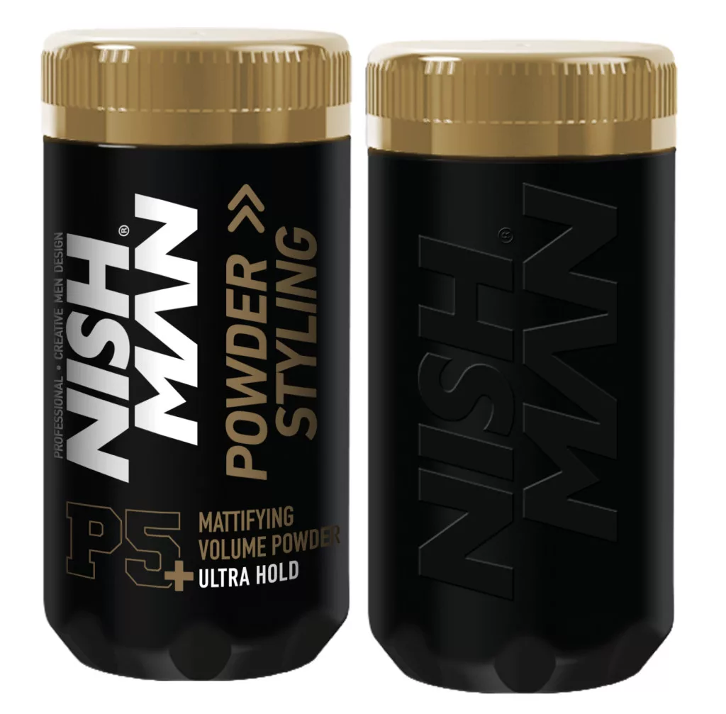 Nish Man Ultra Hold Hair Styling Powder P5 hajpor 20g - hajw