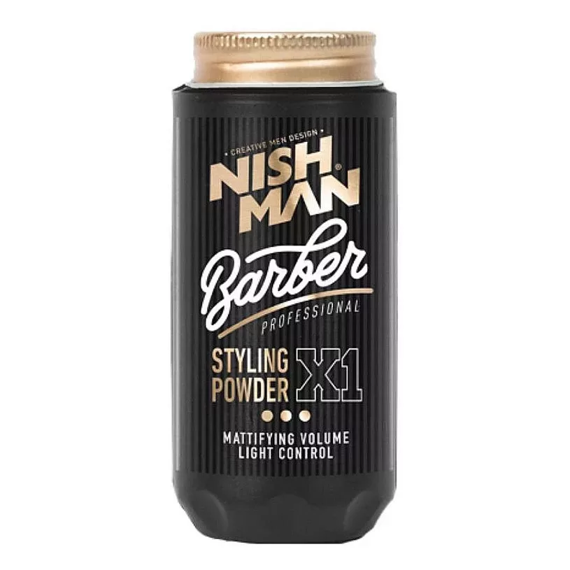 Nishman Barber Styling Powder X1 - Mattító Hajformázó Por
